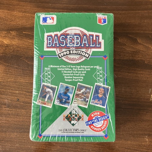 1990 Upper Deck Baseball High Series Box SEALED Find the Reggie Jackson ...