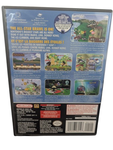 Super Smash Bros Melee Nintendo GameCube Black Label Best Sellers ...