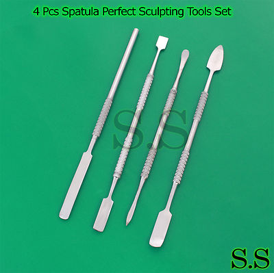4 pcs Stainless Steel Spatula & Chisel Dental Picks GERMAN DN-2072 | eBay