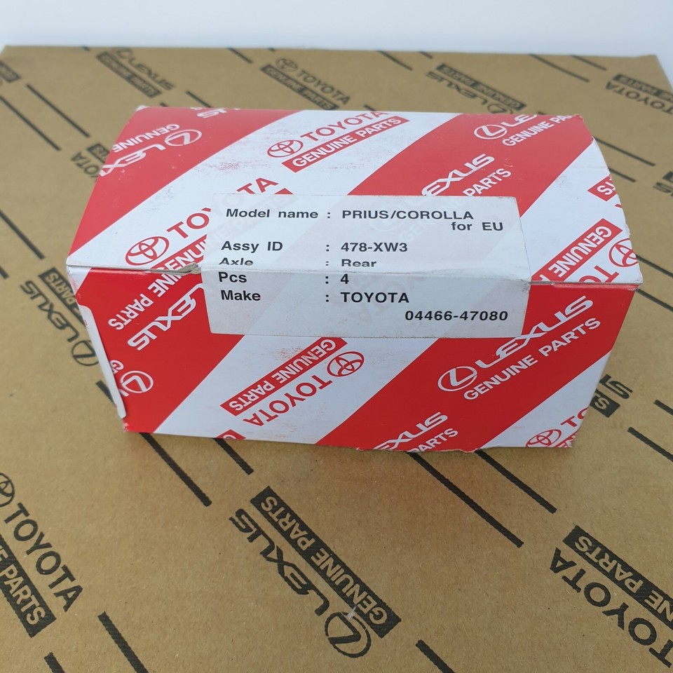 TOYOTA PRIUS REAR BRAKE DISCS & PADS ZVW30 1.8L 2009 - 2015 MODEL ...