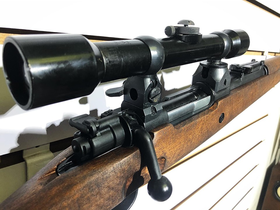 Mauser K98 Sniper ZF39 Scope & Mount Reproductions All Steel RSM | eBay