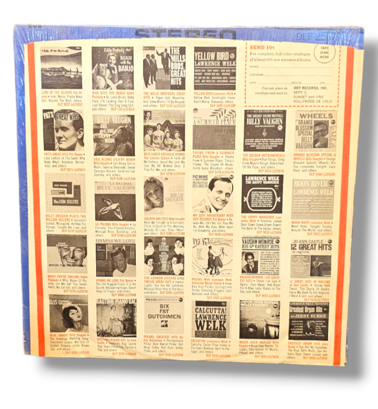 Billy Vaughn Michelle Vinyl LP 1966 I Will Elaine Mexican Shuffle Chim ...