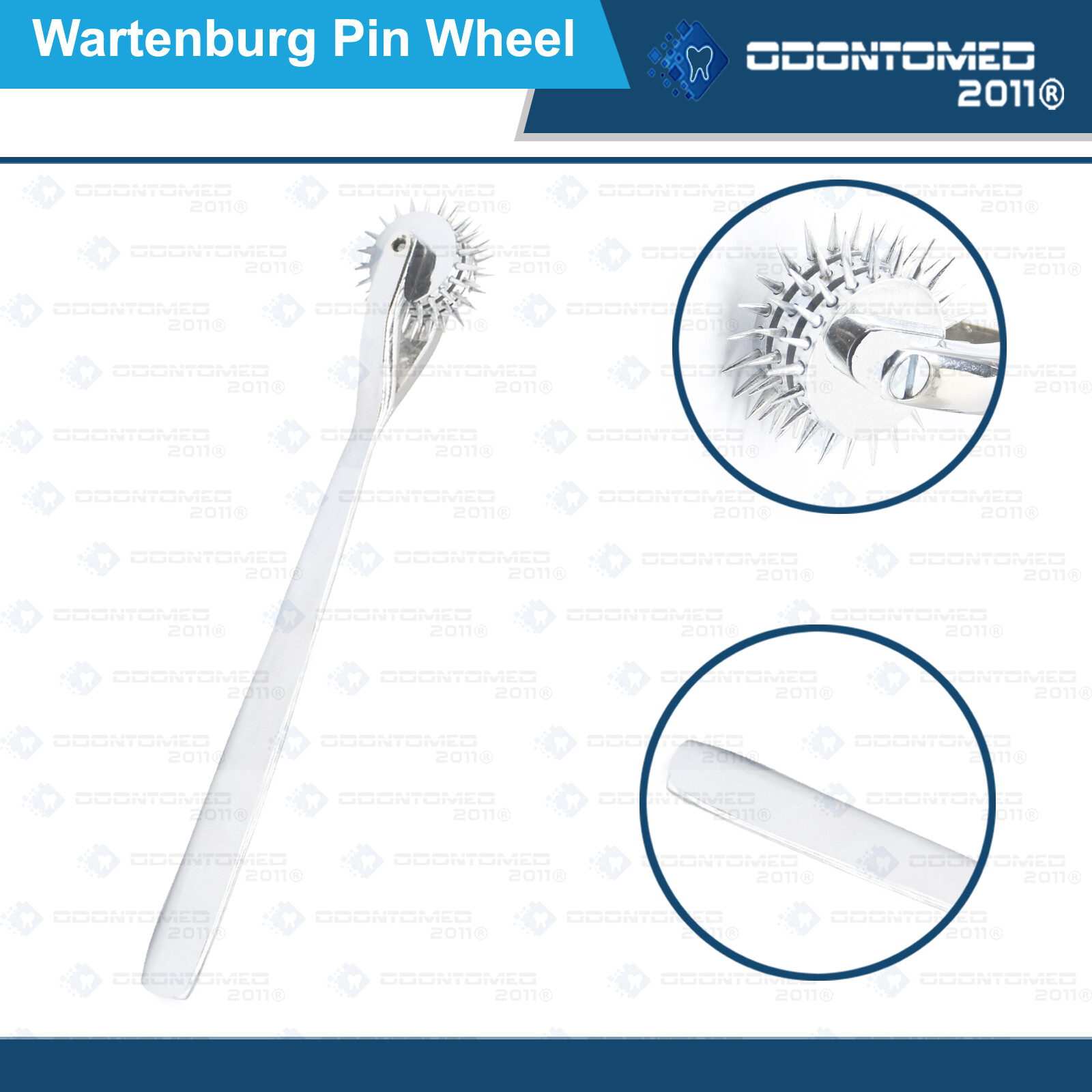 Wartenburg Pin Wheel Triple head Surgical Diagnostic Instrument s | eBay
