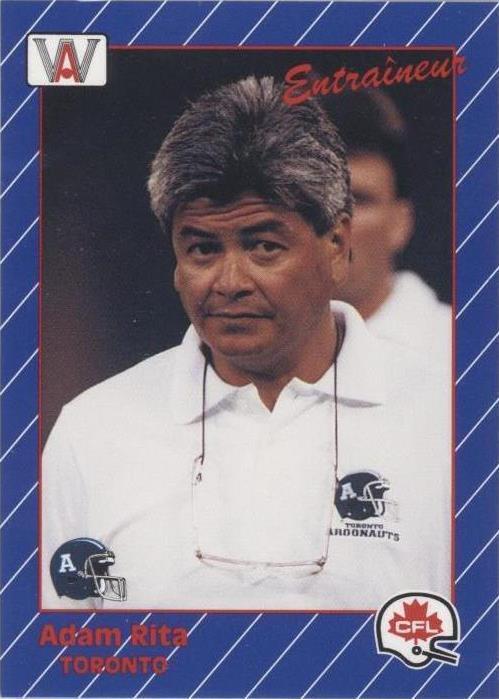1991 All World CFL French - Adam Rita #47 (RC) for sale online | eBay