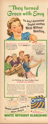 1946 Vintage ad Oxydol Detergent`retro box art 091718 | eBay