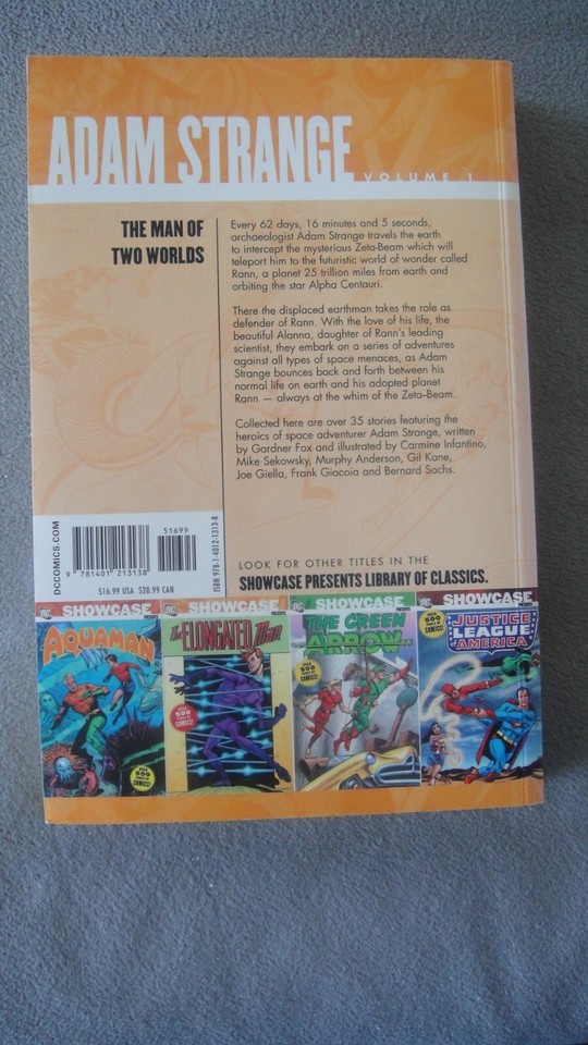 DC SHOWCASE EDITION - ADAM STRANGE VOL. 1 | eBay