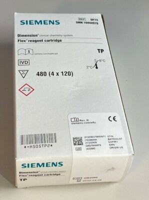 DF73 Siemens Dade Dimension (TP) Total Protein (480 Tests/Box) (SMN ...