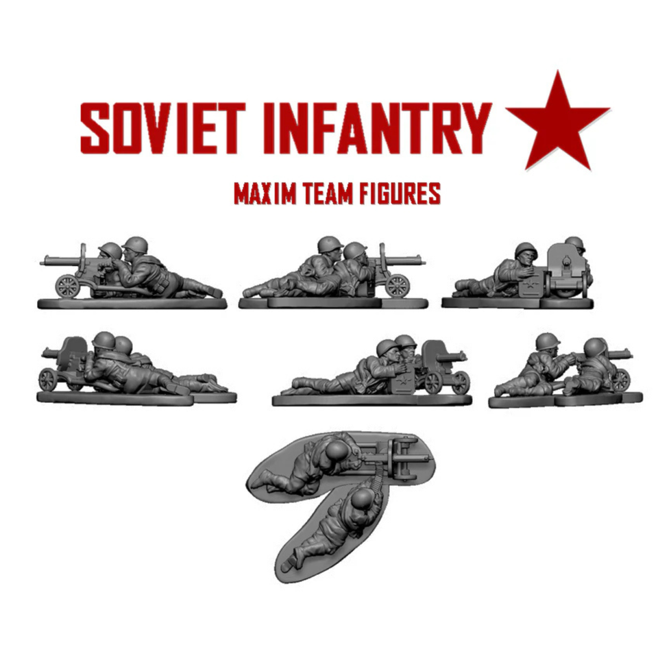 Victrix Games Soviet Infantry and Heavy Weapons WW2 Miniatures | eBay