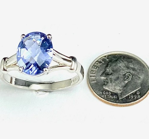 R1141P Classic Mt St Helens Purple Helenite 8x10mm OV1.68Ct Sterling ...