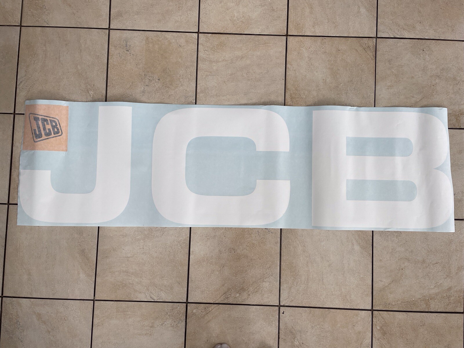 JCB JS130 JS131 JS145 Excavator Counterweight Decal | eBay UK