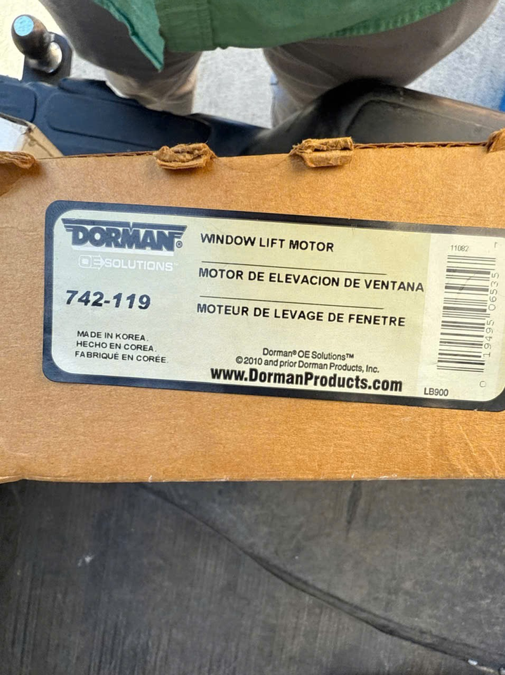 Dorman 742-119 Front Left Power Window Motor for Select 97-07 GM Vehicles | eBay