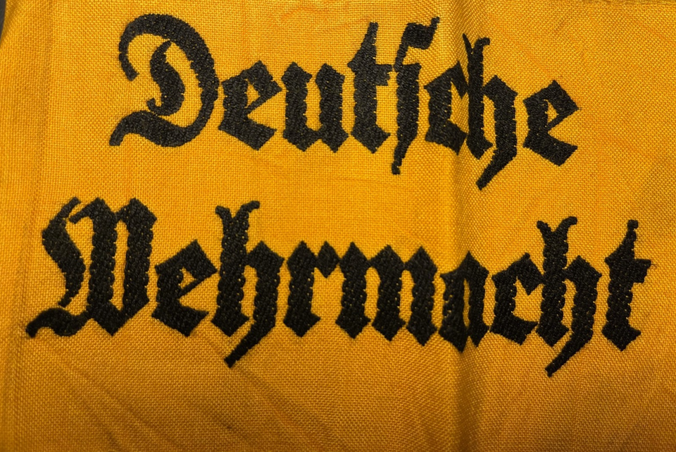 ORIGINAL WWII WW2 German Deutsche Wehrmacht Uniform Armband Patch ...