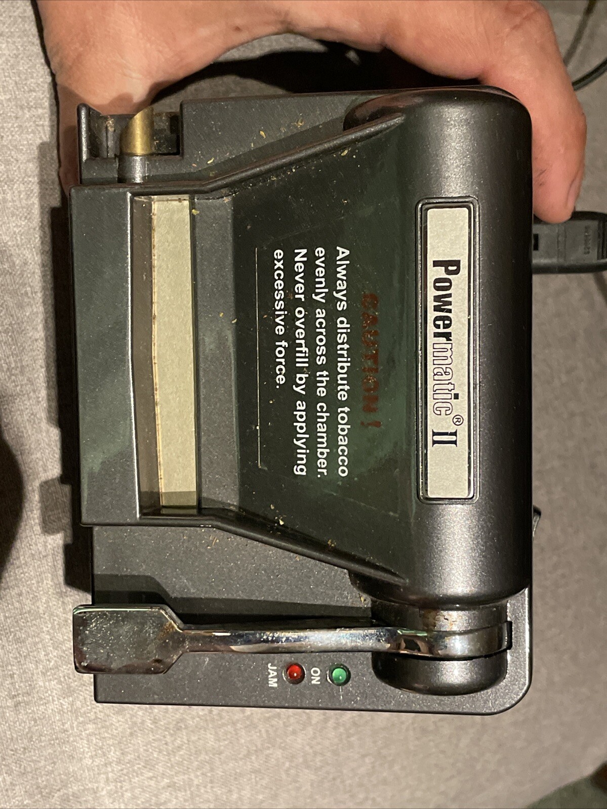 POWERMATIC II + 2 PLUS ELECTRIC CIGARETTE INJECTOR MACHINE “ NO TRAY ...