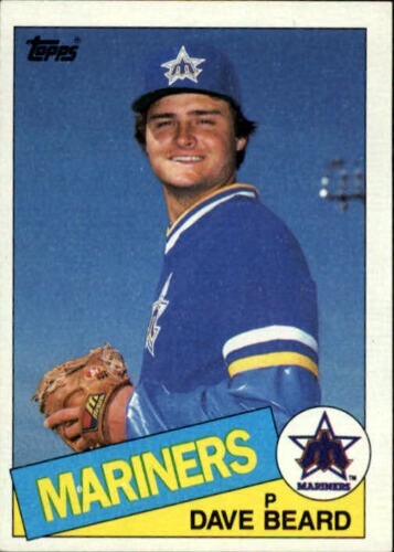 1985 Topps #232 Dave Beard Pitchers Seattle Mariners FREE shipping | eBay