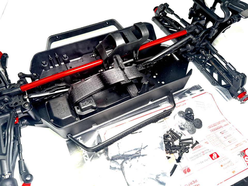 Arrma MOJAVE BLX 6s 1/7 Scale 4WD Desert Truck ROLLER Slider Chassis ...