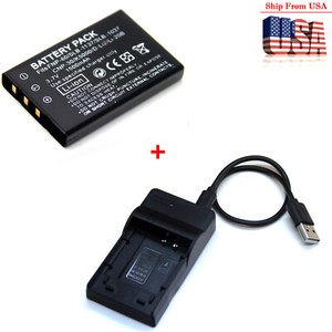 Battery / Charger For HP Photosmart R07 R507 R607xi R707v R707xi R717 ...