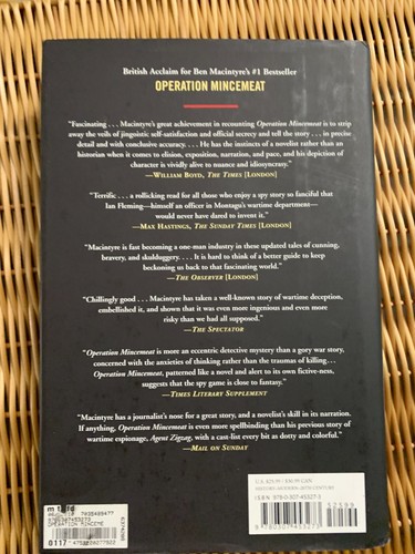 Operation Mincemeat : How a Dead Man and a Bizarre Plan Fooled the ...