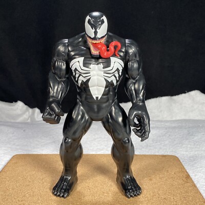 Marvel Venom Action Figure, 9.5-inches, Marvel Spider-Man Classic ...