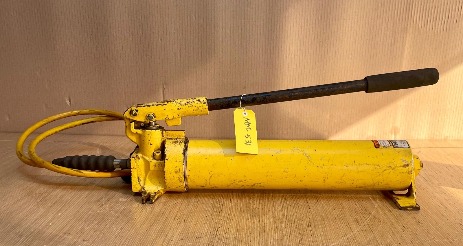 Enerpac P80 Hydraulic Hand Pump 2-Speed 700 Bar/10000 PSI W/Hose #Not ...