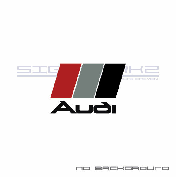 Audi Sports Logo Audi Sport Windshield Strip Stickers