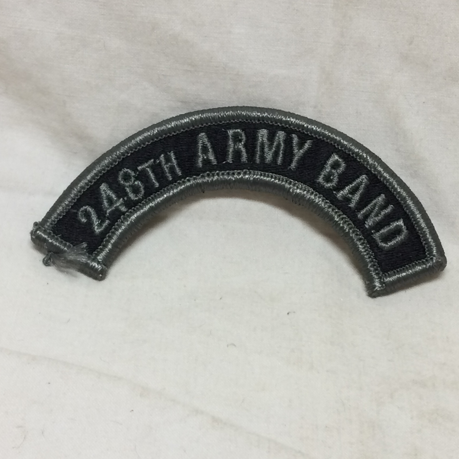 Military Patch Badge Army 248th Army Band Arc Tab ACU Hook Loop Back ...