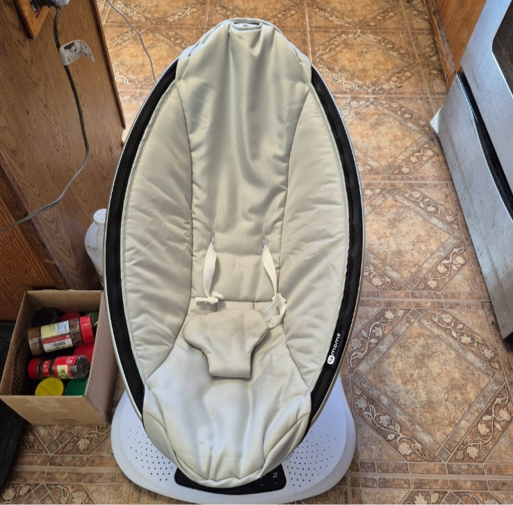 4moms MamaRoo Baby Swing Seat Cover Pad Gray Replacement Part | eBay