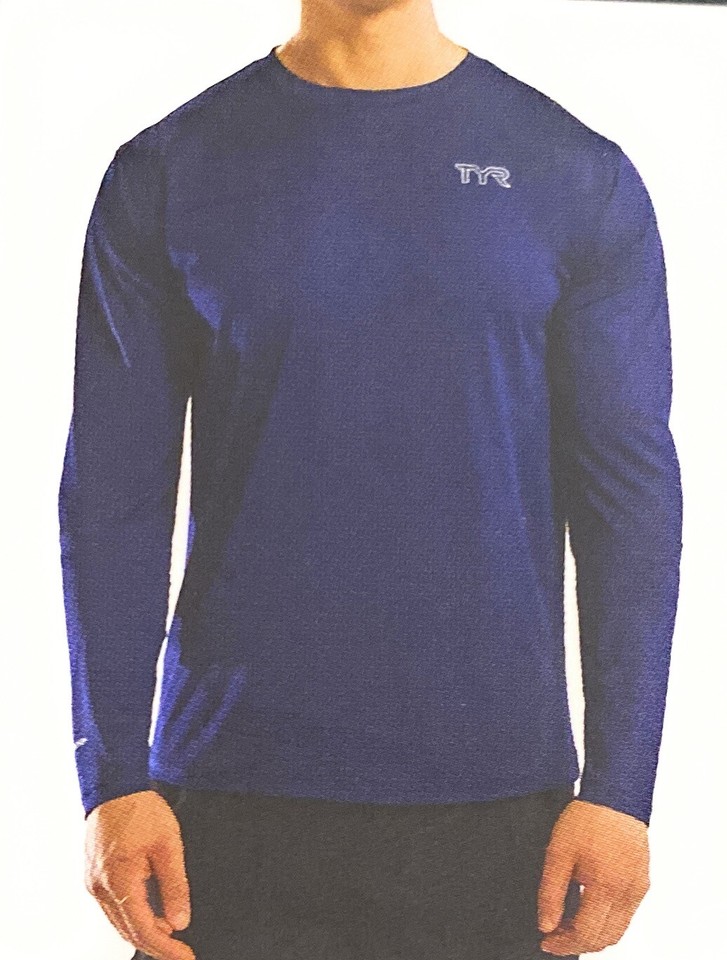 TYR Men's Long Sleeve Sun Shirt UPF 50+ | eBay