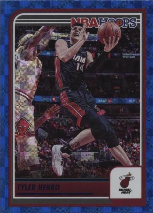 2023-24 Panini NBA Hoops - Tyler Herro #221 Hyper Blue for sale online ...