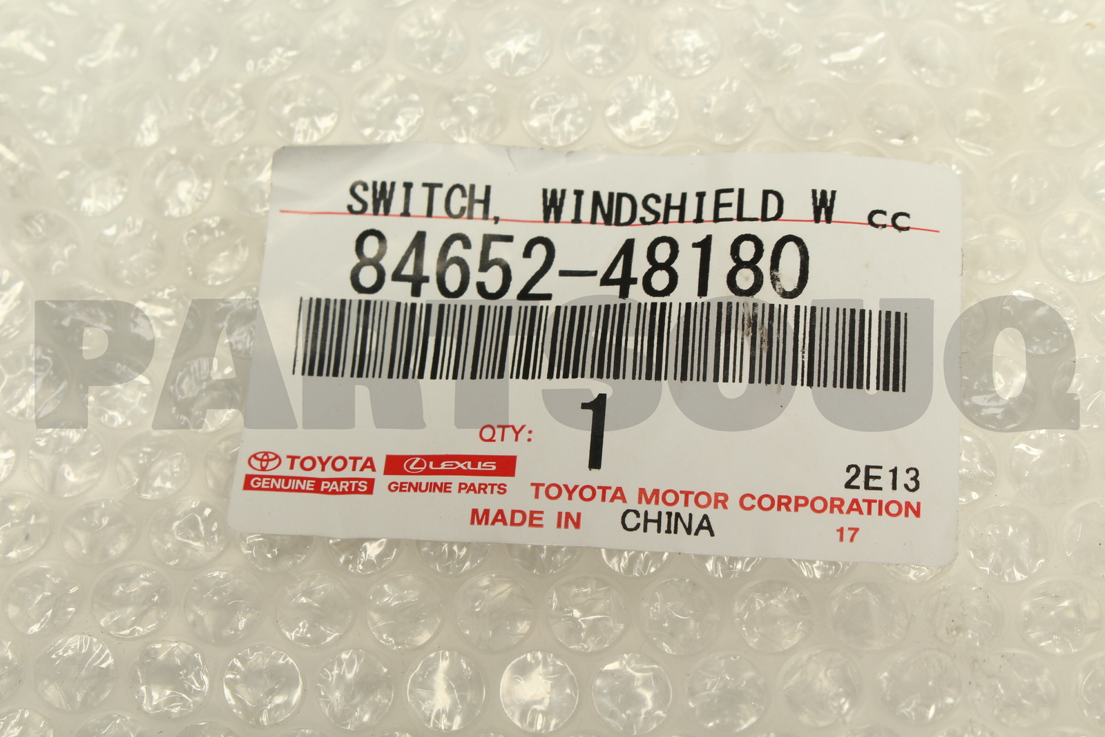 8465248180 Genuine Toyota SWITCH ASSY, WINDSHIELD WIPER 84652-48180 | eBay