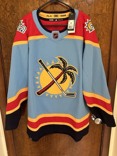Florida Panthers Adidas Reverse Retro 2.0 Jersey (54) NWT! | eBay