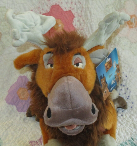 Disney Store Exclusive Brother Bear TUKE Plush Stuffed Animal Moose w ...