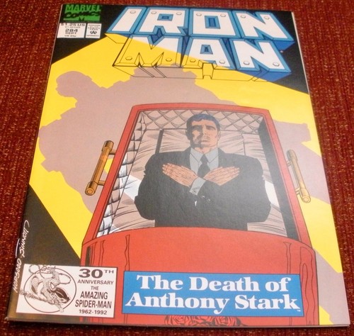 IRON MAN 284 1ST JIM RHODES IN WAR MACHINE ARMOR (1992, MARVEL COMICS ...