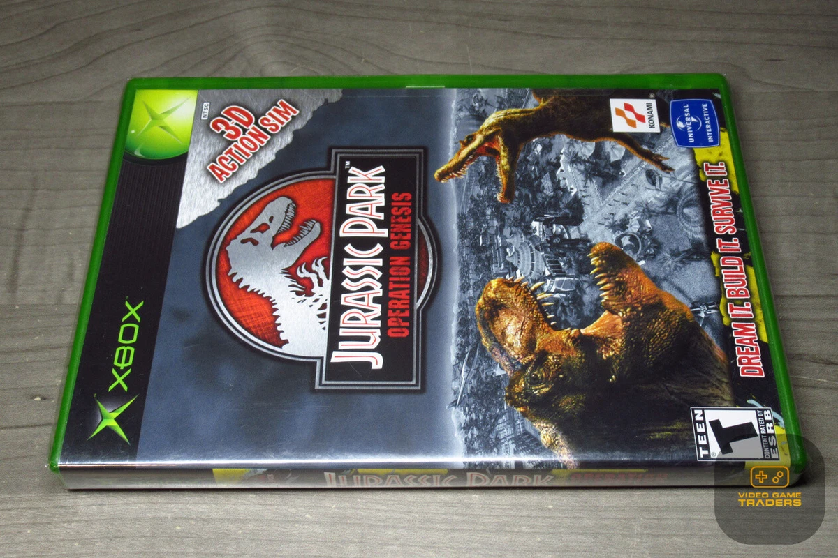 Jurassic Park Operation Genesis Xbox