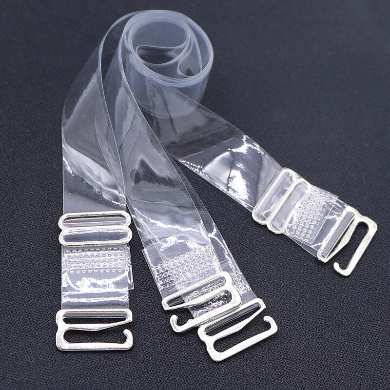 Silicone Clear Bra Strap Braza Bra Strap Galore (4 Pc Set) Silicone