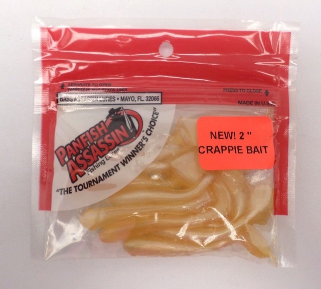 Panfish Assassin 2" Crappie Bait Albino Shad SB98330 742V for sale ...