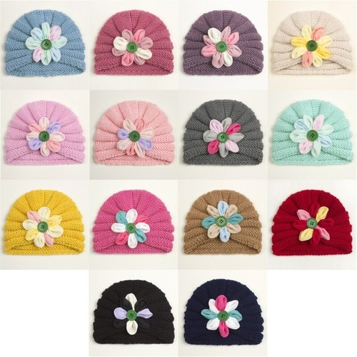 Knitted Baby Costume Decors Turban Hat Hair Accessories Birthday | eBay