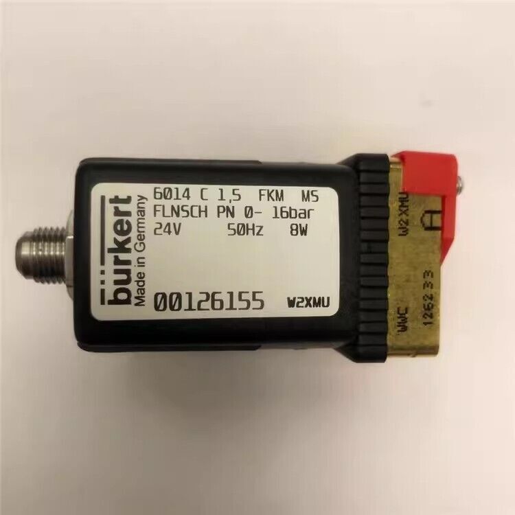 1PCS New Burkert Solenoid valve 6014 C 1.5 FKM MS FLNSCH 24V 50Hz 00126155 | eBay