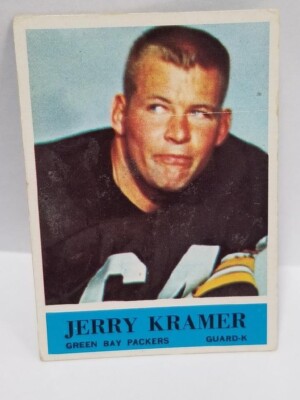 1964 Philadelphia Jerry Kramer Card # 76 Green Bay Packers | eBay
