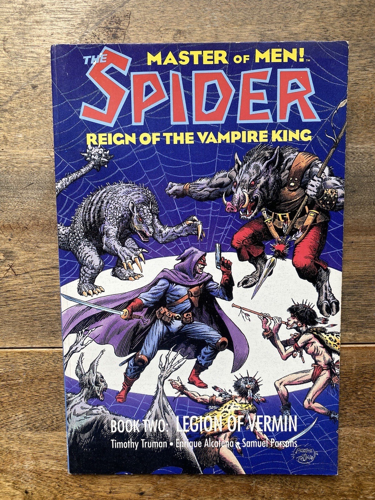 The Spider: Master of Men -Legion of Vermin: Reign of the Vampire King ...