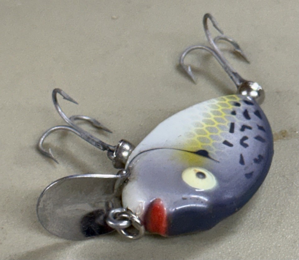 VINTAGE RARE HEDDON "TINY PUNKINSEED" SPOOK LURE No. 380 CRAPPIE | eBay