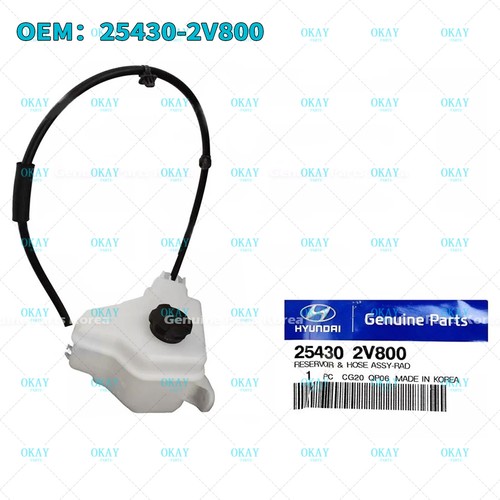Gen-uine 25430-2V800 for Hyundai Veloster Radiator Reservoir & Hose | eBay