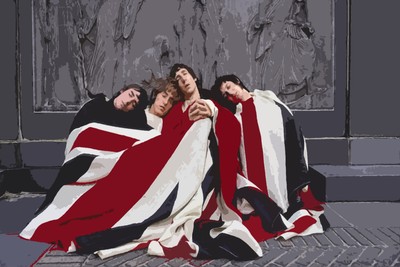 The Who pop art Oil Painting 30x20, NOT a print or poster.Framing ...