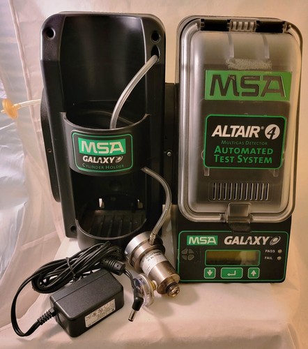 MSA Galaxy Altair 4 MultiGas Detector Automated Test System w/ Gas ...
