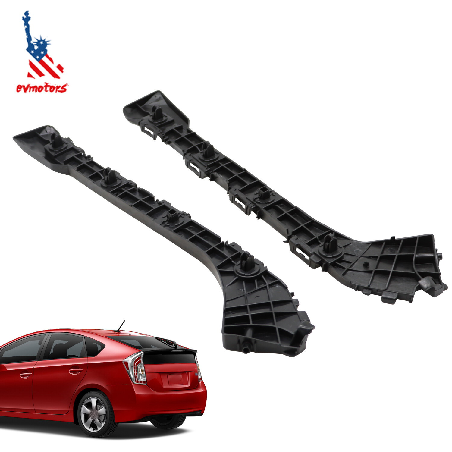 Fit For 2010-2015 Toyota Prius Rear Bumper Retainer Bracket Left ...