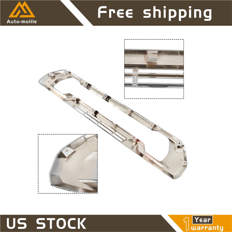 Chrome Lower Open Skid Plate Valance 84482544 For GMC Sierra 1500 2019 ...