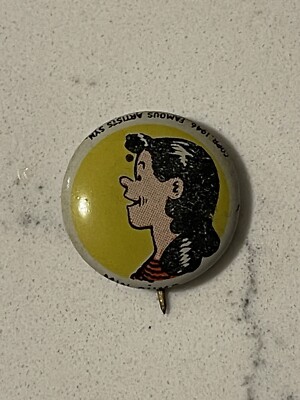 Kellogg’s Pep Pinback Button Pin MIN GUMP Comics Cartoon Cereal Premium ...