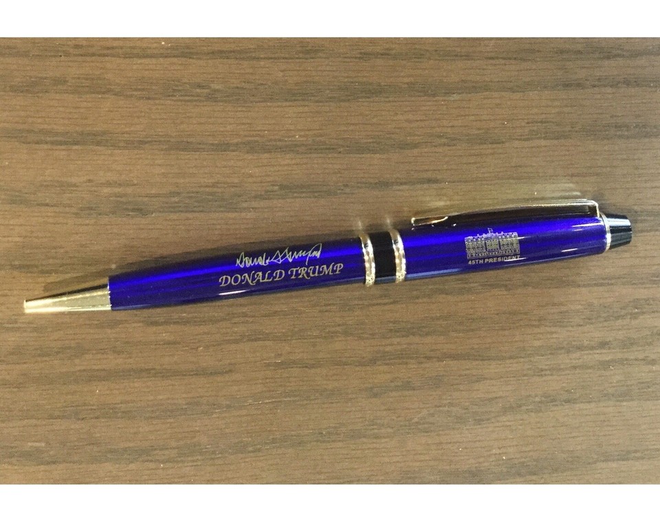 TRUMP PEN DONALD GOLD EAGLE SEAL PRESIDENT SIGNATURE REPUBLICAN GOP ...