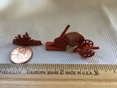 Parker Bros 1964 Conflict game tokens Like Monopoly painted Diecast ...