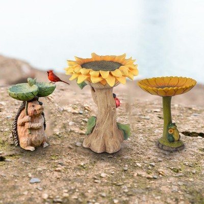 Resin Feeder, Resin Statue, Figure, Figurine, Deck, Yard, Backyard ...