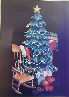 Vintage Tole Decorative Painting Packet Christmas Eve Cheri Rol D-184 ...